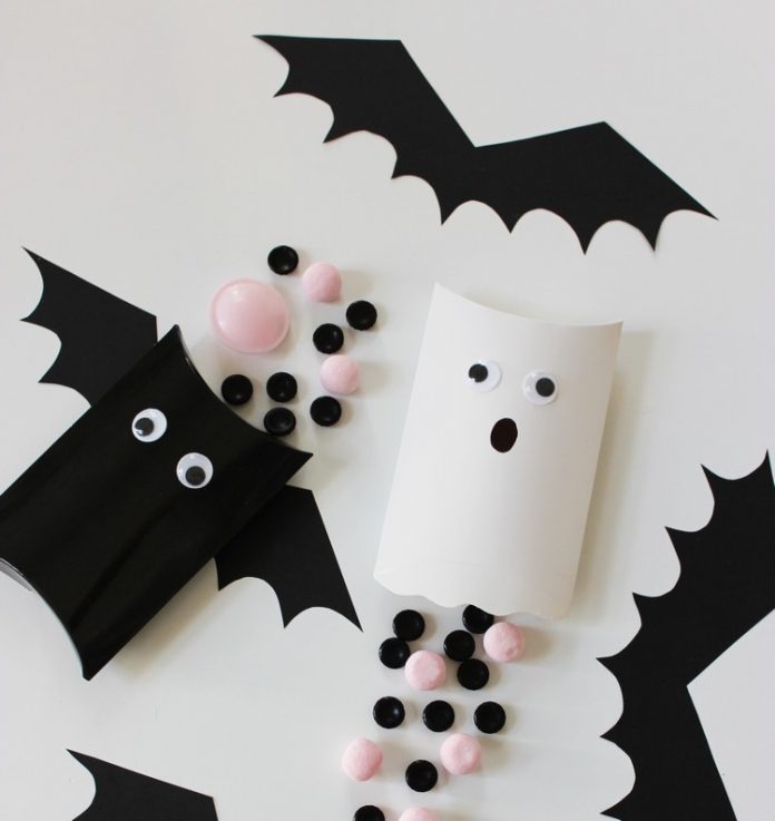 Creative ideas and instructions for Halloween candy wrappers DIY Masters